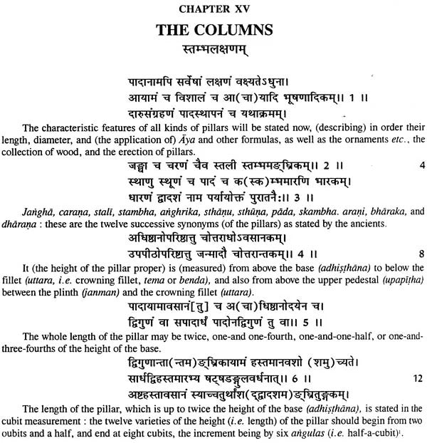 Architecture Of Manasara: Original Sanskrit Text With, 04/27/2024